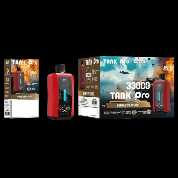 JNR TANK PRO 33000 Puffs Disposable Vape Designed for Professional ...